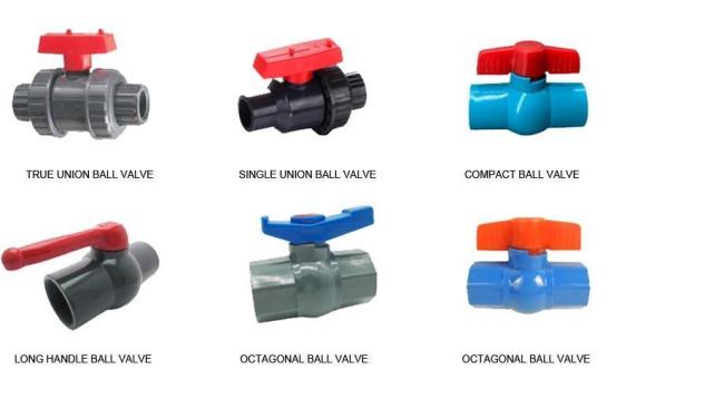 1/2′′- 4′′ PVC Octagonal Ball Valve for Irrigation