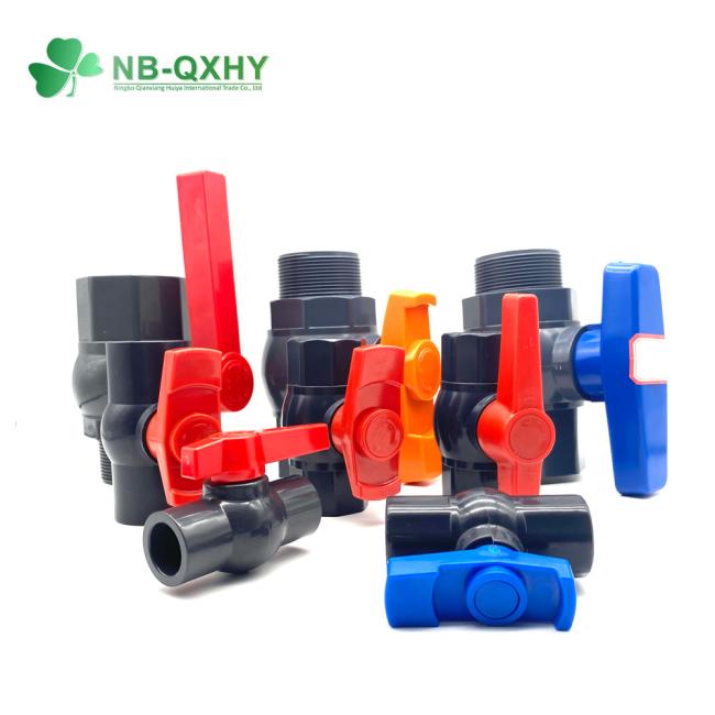Long Handle 1/2” -4” Thread or Socket PVC Ball Valve