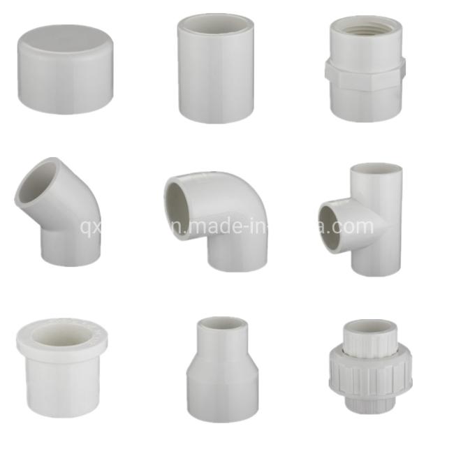 BS Thread PVC Pipe Fitting Male Coupling Adaptor Water System