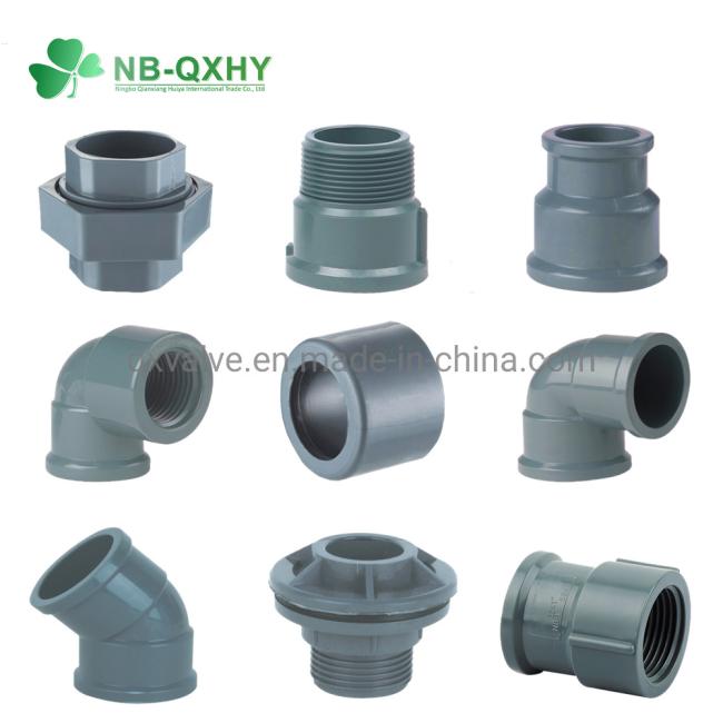 PVC Reducing Coupling NBR Plastic Pipe Fitting Coupling 25X20
