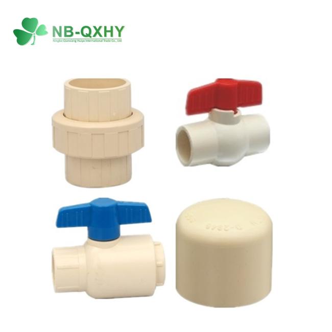 High Quality CPVC Pipe Fittings ASTM Straight Tee Equal Tee
