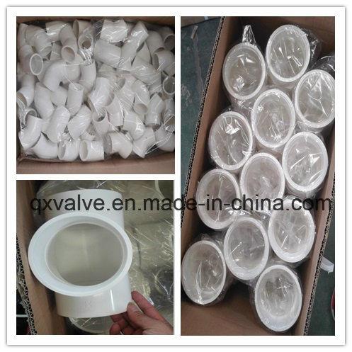 Water Supply PVC Fitting Rubber Ring Joint Equal Tee Reducing Tee