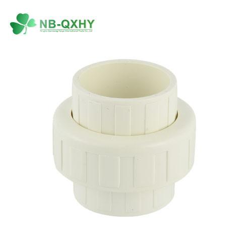 China Factory Sch40 PVC Pipe Fitting Plastic Union Socket Union