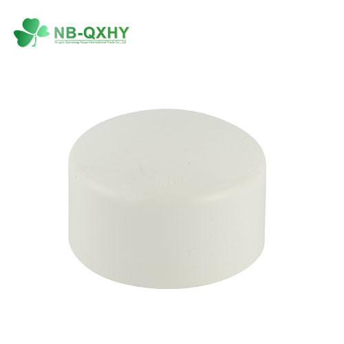 Sch40 Plastic PVC Pipe Fitting End Cap for Water Supply