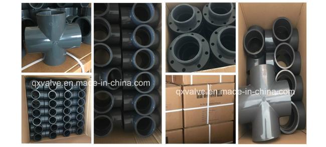 High Quality Water Supply Sch80 PVC Pipe Fittings