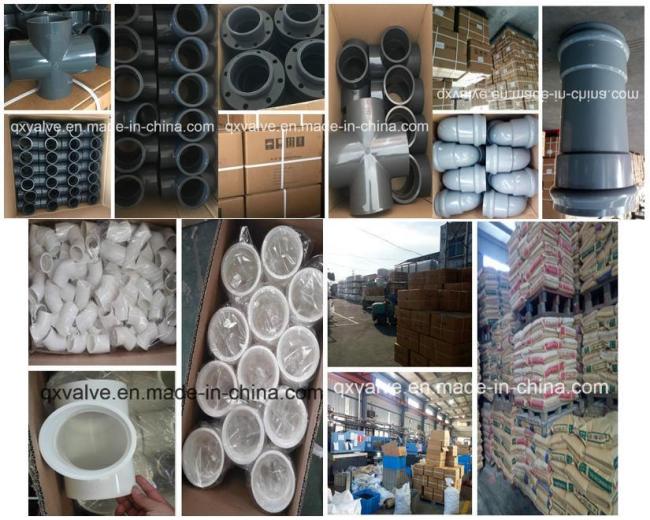 Sch40 Pipe Fittings ASTM Standard Plastic Elbow Ios9001 UPVC PVC Pipe Fitting
