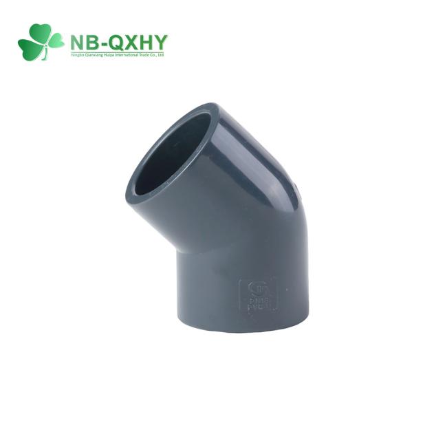 Factory UPVC/PVC Elbow Tee Union Pipe Fittings for Water Supply