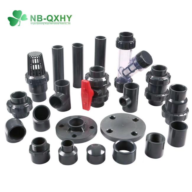 Factory UPVC/PVC Elbow Tee Union Pipe Fittings for Water Supply