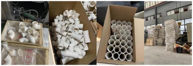 Plastic PVC Irrigation Drainage Pipe Fittings Three Dimensional Cross Tee for Same-Layer Whirlpool