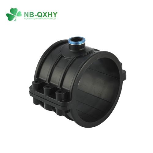 China Factory New Material PP Clamp Saddle with Reinforcing Ring