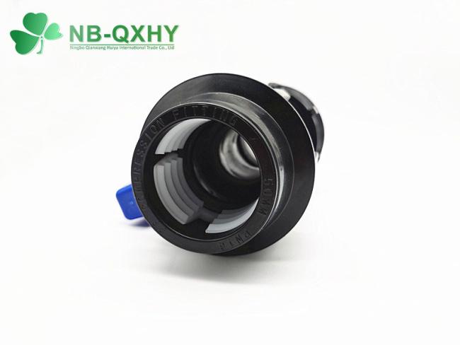 High Quality Compression Union PP Compact Ball Valve