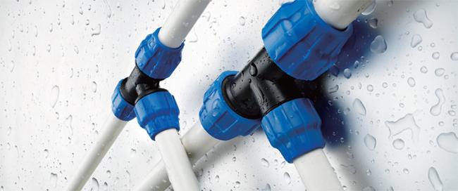 Plastic PP Polypropylene Tee Elbow Coupling Tube Compression Pipe Fittings