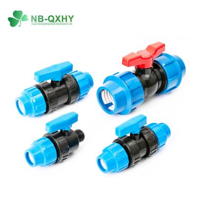 Китай JIS Стандартный гибкий шаровой клапан для сантехники PP PVC PPR клапаны Pn10 Pn16 Структура продается