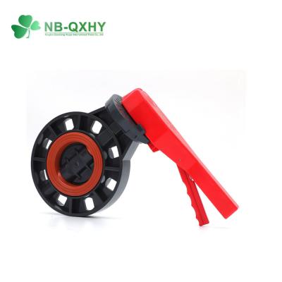 Китай CPVC UPVC Pph Wafer Flanged Butterfly Valve для химических и промышленных применений продается