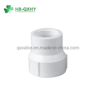 Cina Collegamento adesivo UPVC BS Fittings Reduttore di accoppiamento a filo per irrigazione di lunga durata in vendita