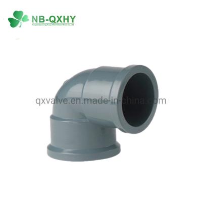 Cina Fittings per tubi in PVC UPVC da 20-63 mm a 90 gradi per applicazioni ambientali NBR5648 in vendita