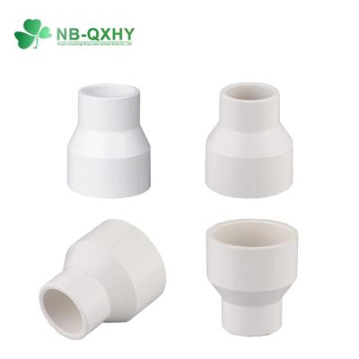 Cina Fitting per tubi in PVC bianco 1 primo Sch40 accoppiamento riduttore per applicazioni residenziali in vendita