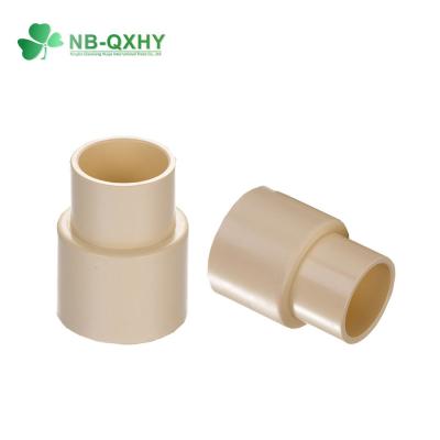 Cina Fittings per tubi in CPVC con accoppiamento riduttore personalizzato per l'approvvigionamento idrico realizzati con materiale al 100% in vendita