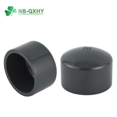 Cina 20 mm a 400 mm Pn16 PVC Pipe Fitting DIN Plastic End Cap per la fusione a prezzi accessibili in vendita