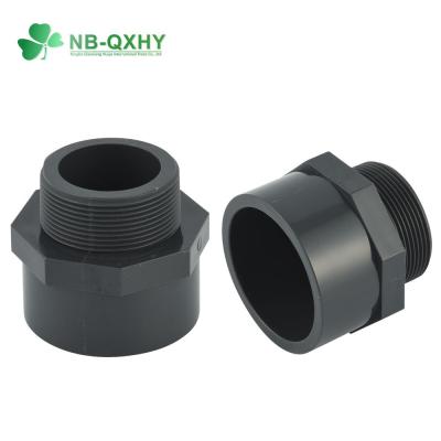 Cina 20 mm a 110 mm Pn16 Fitting tubo di pressione PVC a filo maschio adattatore con personalizzazione in vendita