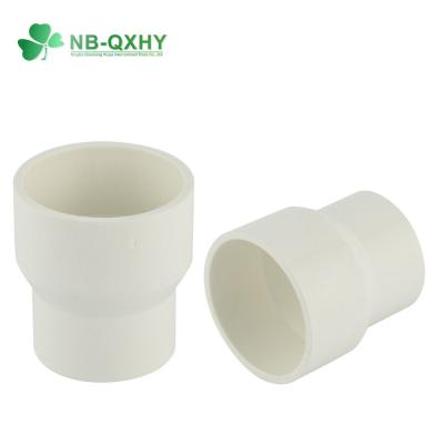 Cina 100% Materiale Grigio ASTM Sch40 PVC Pipe Fitting Coupling Reducer per l'approvvigionamento idrico in vendita