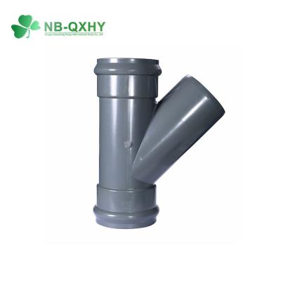 Cina Fitting per idraulici in PVC gomma 90 gomma per irrigazione DIN Standard e spessore della parete Pn16 in vendita
