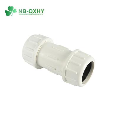 Cina Personalizzazione per tubi in PVC a compressione UPVC bianca in vendita