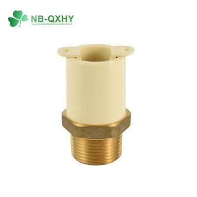 Cina Connessione adesiva in PVC CPVC ASTM 2846 Fitting in plastica con inserto in rame a grandezza naturale in vendita