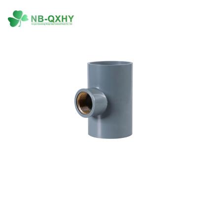 Cina Fittings per tubi in PVC in plastica in conformità alla norma DIN con tempi di consegna rapidi e connessione con colla in vendita