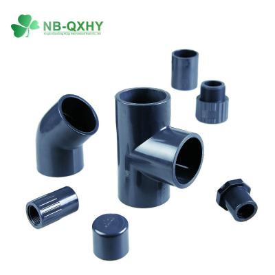 Cina Pipe per impianti idraulici a forma completa Offre raccordi per tubi CPVC UPVC a gomito DIN personalizzati in vendita