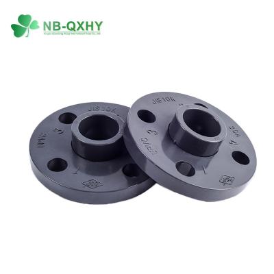 Cina Personalizzazione JIS PVC Flange UPVC Plastic Van Stone Flange OEM Pn10 Pn16 Flange integrale in vendita