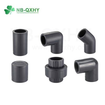 Cina Protezione UV Sch40 Sch80 PVC UPVC Fitting Finish di superficie secca per raccordi per tubi Sch80 in vendita