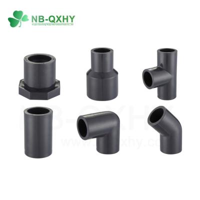 Cina 2-1/2 connessione adesiva in plastica ASTM Sch80 Pn16 PVC UPVC in vendita