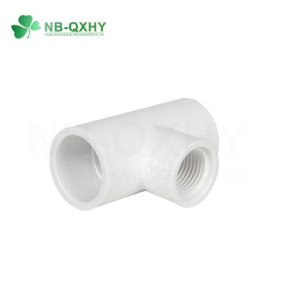 Cina Alta pressione 6000LBS PVC riducente Tee femminile con disegno laterale 90° Tee in vendita