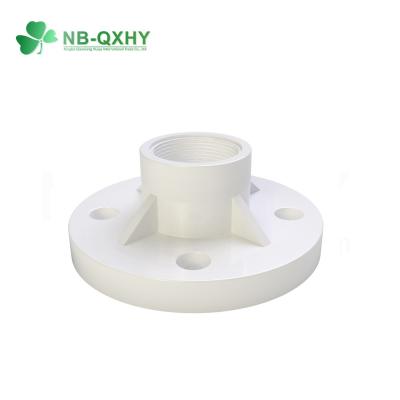 Cina Sch40 Sch80 Flange standard in PVC UPVC per il collegamento delle prese di corrente in vendita