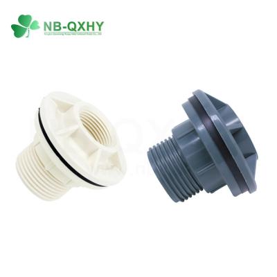 Cina 90° angolo PVC UPVC Sch40 serbatoio dell'acqua Nuccia con maschio e femmina tipo US 1/pezzo in vendita