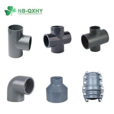 Cina Pn16 NB-QXHY DIN PVC standard UPVC idraulico Triple Equal Reducer Cross a prezzi accessibili in vendita