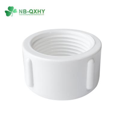 Cina Protezione UV UPVC PVC BSPT British Standard Pipe Fitting End Cap 1/2