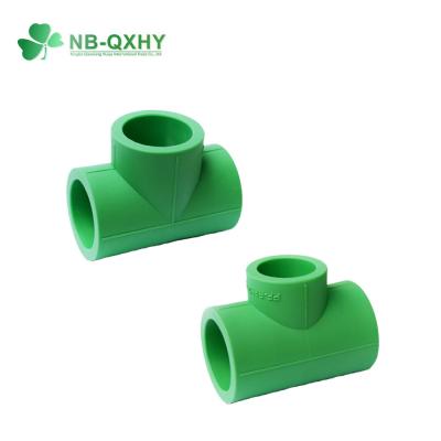 Cina Fittings in plastica Pn20 3 Way Reducing Equal Tee con spessore della parete da 20 mm a 110 mm in vendita