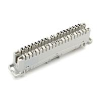 Quality 10 Pair Krone Module LSA-PLUS Series Optical IDC Termination Method 26-20 AWG Wire Size for sale