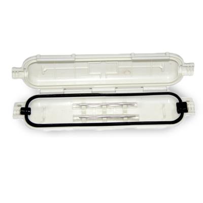 ABS Material Fiber Optic Drop Cable Splicing Protective Box for Outdoor