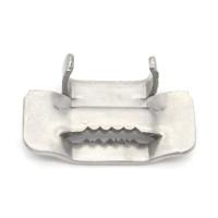 Quality Stainless Steel 1/4 Inch Width*0.12 mm Thickness 100 Pcs Pack Ear-lock Banding Strap Buckle for sale