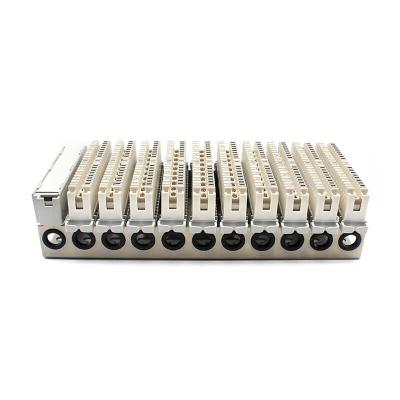 중국 PBT 100 페어 KRONE LSA 모듈 크로스 캐비닛 통신 커넥터 판매용