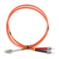 Quality OM1 Fiber Optic Patch Cord FTTH CE Certificated APC Single Mode for sale