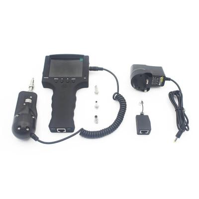 中国 FC/SC/ST/E2000/LC/MU/MPOコネクタのための4Xポータブル光ファイバー検査顕微鏡 販売のため