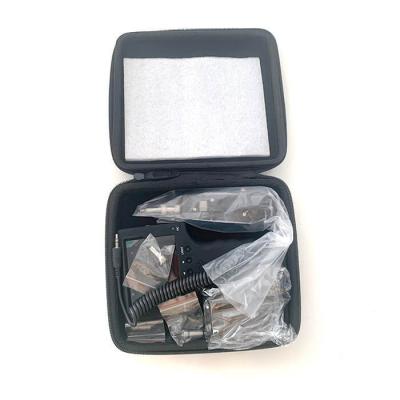 中国 FC/SC/ST/E2000/LC/MU/MPOコネクタのための4Xポータブル光ファイバー検査顕微鏡 販売のため