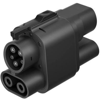 China e-mingze factory wholesale direct supply of DC charging adapters CCS2 to CCS1 electric vehicle connector fast charging adapters for sale