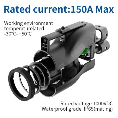 China Olink EV Adapter Fast Charging CHAdeMO to CCS2 Adapter Plug 200A Fast EV Charger CHAdeMO to CCS2 Adapter for sale