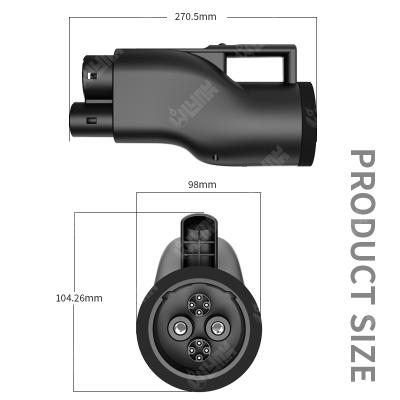 China Olink EV Adapter Fast Charging CHAdeMO to CCS2 Adapter Plug 200A Fast EV Charger CHAdeMO to CCS2 Adapter for sale