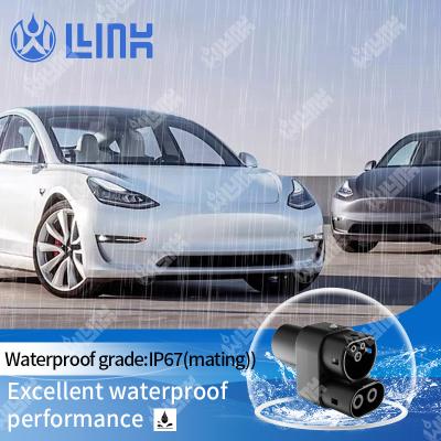 China OLINK 300A CCS Combo 2 DC Adapter for Tesla Cars Electric Vehicle TPC Inlet Purchase Price for sale